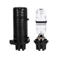 China 288 Core Vertical Dome Fiber Optic Cable Splice Closure  H107  One Oval Four Round Hole for sale