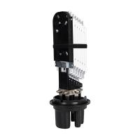 China 288 Core Vertical Dome Fiber Optic Cable Splice Closure  H107  One Oval Four Round Hole for sale