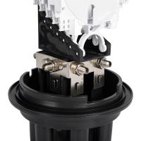 China 288 Core Vertical Dome Fiber Optic Cable Splice Closure  H107  One Oval Four Round Hole for sale