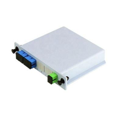 China 1*4 1*8 1*16 Insert Card Type With SC/PC Connectors And Adapters Fiber Optic Splitters for sale