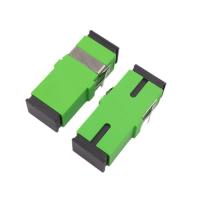 China SC to SC SM Ear/flange Low Insertion Loss Optical Fiber Adapter for sale