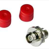 China High Quality FC/PC FC/APC SM MM Simplex D type round Fiber Optic Adaptor FTTH Metal for sale