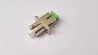 China LC-SC Metal SM MM Simplex Fiber Optic hybrid Adaptor FTTH for sale