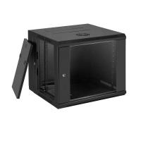 China Safe protection Broadband Network 600*550mm Swing Wall 12u Rack Cabinet for sale