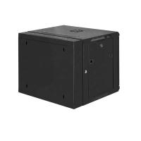 China Safe protection Broadband Network 600*550mm Swing Wall 12u Rack Cabinet for sale