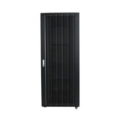 China 42U 600x600mm standing network cabinet Metal ventilation mesh door for sale