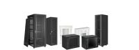 China 42U 600x600mm standing network cabinet Metal ventilation mesh door for sale