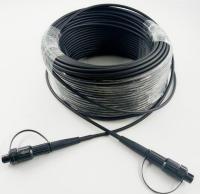 China SC/APC-SC/APC Waterproof Mini Connector Parch Cord  5.0mm Double Sheath Cable 5M-200M for sale