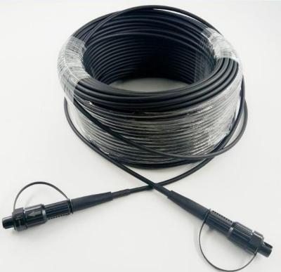 China SC/APC-SC/APC Waterproof Mini Connector Parch Cord  5.0mm Double Sheath Cable 5M-200M for sale