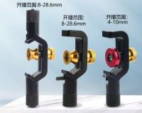 China Double Armoured 8-28mm Fiber Optic Cable Slitter Cable Stripper for sale