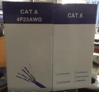 China Cat6 UTP Network Cable  305M/cartons  Copper with Box for sale