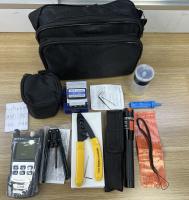 China FTTH Fiber Optic Tool Kit with Visual Fault Locator and Optical Power Meter for sale