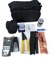 China FTTH Fiber Optic Tool Kit with Visual Fault Locator and Optical Power Meter for sale