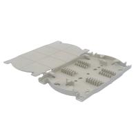 China Cable Management Network Optical Fiber Optic Accessory 12 24 Core Fiber Splice Tray for sale