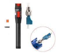 China 10MW 650nm optic fiber laser pen visual fault locator VFL optic fiber light LC Female-FC Male adapter for sale