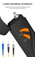 China Handheld FTTH Fiber Optic Tester Visual Fault Locator VFL 5 / 15 / 20 / 30MW USB Charging LED Lighting Pen for sale