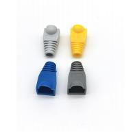 China RJ45 Boot 8P8C RJ45 Cat5e Cat6 Cable Boots Modular Plug Cover PVC  Connector Boot for sale