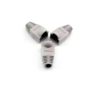 China 8P8C RJ45 Cat5e Cat6 Cable Boots Modular Plug Cover PVC  Connector Boot for sale