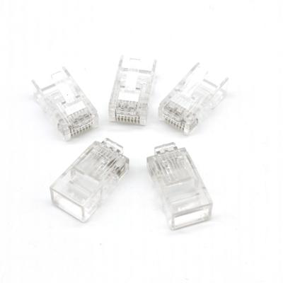 China 8P8C UTP RJ45 Plug Cat6 Cat5e Cat6A Connector Network Modular Plug for sale