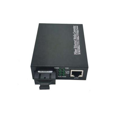 China 10/100/1000 SM Dual Fiber SC 20KM Optical Ethernet Media Converter for sale