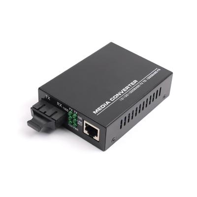 China Media Converter SM DUPLEX SC PORT 10/100/1000 20KM for sale