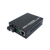 China Media Converter OEM GIGABIT TRANSCEIVER SM Simplex Fiber SC PORT 10/100/1000 20KM a PAIR for sale