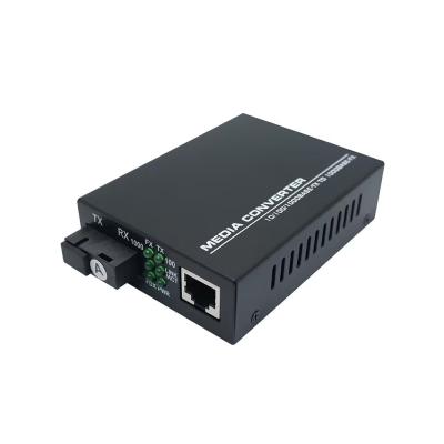 China Media Converter OEM GIGABIT TRANSCEIVER SM Simplex Fiber SC PORT 10/100/1000 20KM a PAIR for sale