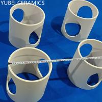 China Cold Isostatic Pressing Alumina Ceramic Material 88HRA Pulverizer Fittings for sale