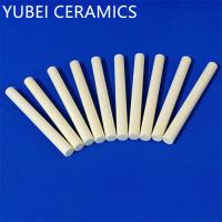 China Dry Press Polished Alumina Ceramic Rods Wear / Corrosion Resistance for sale