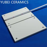 China 3.85g/cm3 Al2O3 Alumina Ceramic Plates High Temperature Ceramic Board for sale