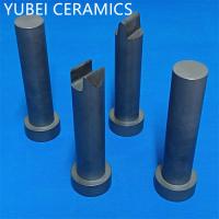 China SSiC Silicon Carbide Ceramic Rod , High Strength Carborundum Rod for sale
