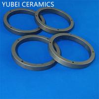 China Custom Silicon Carbide Seal Rings High Hardness SSiC Mechanical Seal Stationary Parts for sale
