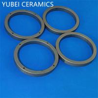 China Custom Silicon Carbide Seal Rings High Hardness SSiC Mechanical Seal Stationary Parts for sale