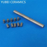 China RBSiC Silicon Carbide Ceramic Rod / Sticks Compact Structure 90HRA for sale