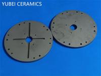 China High Hardness Sic Ceramics Disc 400GPa Silicon Carbide Plate for sale