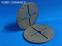 China High Hardness Sic Ceramics Disc 400GPa Silicon Carbide Plate for sale