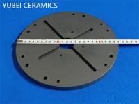 China High Hardness Sic Ceramics Disc 400GPa Silicon Carbide Plate for sale