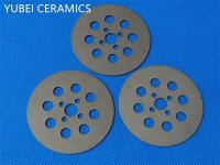 China SSiC Silicon Carbide Ceramic Gasket Sic Ceramic Washer Spacer for sale
