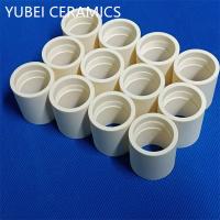 China 99 Aluminum Oxide Ceramic Insulator Tube With Inner Thread for sale