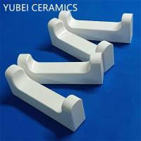 China Glazed Insulating Textile Ceramic Guides Al2O3 Wear Resistant Ceramic for sale
