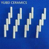 China 2400MPa Dry Pressing Industrial Ceramic Rod , Alumina Ceramic Shaft for sale