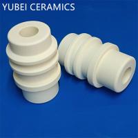 China Alumina Ceramic Thread Tube 99% Al2O3 Alumina Tube 1600℃ working temperature for sale