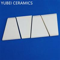 China Custom Trapezoidal Alumina Ceramic Plates Corrosion Resistant Ceramic Boards for sale