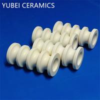 China Threaded Alumina Ceramic Tubes Rods 2400MPa Aluminum Oxide Ceramic Sleeve for sale