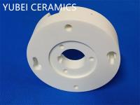 China pure Alumina Ceramic Material Machining Ivory Color CNC Processing for sale