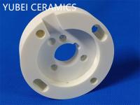 China pure Alumina Ceramic Material Machining Ivory Color CNC Processing for sale