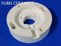 China pure Alumina Ceramic Material Machining Ivory Color CNC Processing for sale