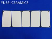 China 95% Alumina Ceramic Plates White Heat Dissipation Size Customized for sale