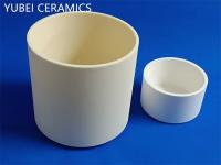 China High Alumina Ceramic Crucible Chemical resistance Wear Resistant Ceramic Parts for sale
