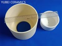 China High Alumina Ceramic Crucible Chemical resistance Wear Resistant Ceramic Parts for sale